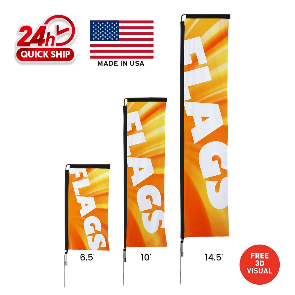 Premium Rectangle Flags – Fullypromoted