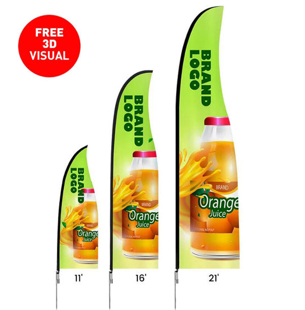 Premium Blade Flags – Fullypromoted